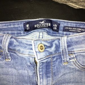 Hollister | Jeans | Hollister Dark Blue Ripped Jeans | Poshmark